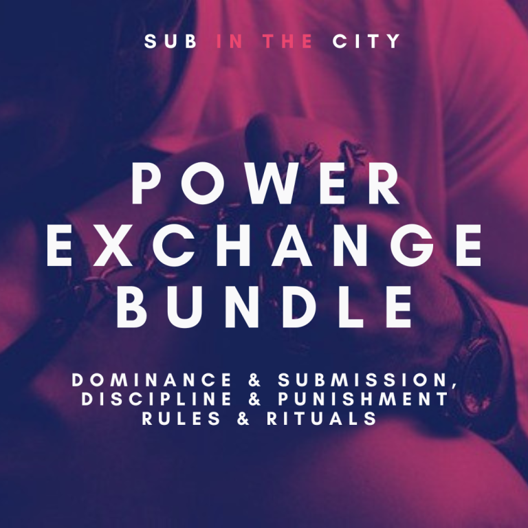 The Power Exchange Bundle (kink bundle offer) - Sub in the City